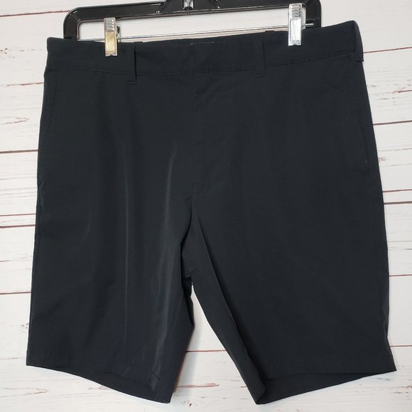 J. Crew Factory | Shorts | J Crew Factory 9 Black Tech Shorts | Poshmark